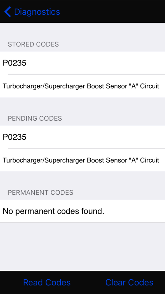 Error code P0235 | Peugeot 208 Forums
