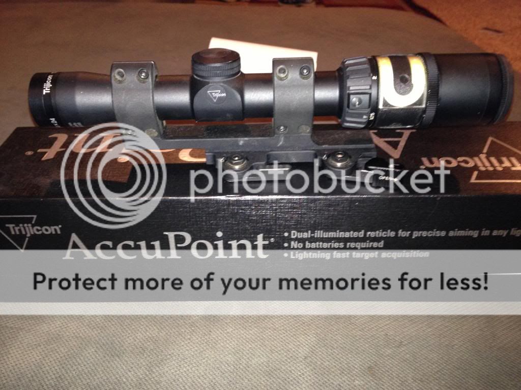 WTT Trijicon Accupoint TR21 for red dot of equal quality - Calguns.net