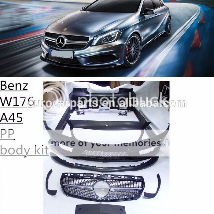 A180-200-250 upgrade kit to W176 A45 | Mercedes A-Class Forum