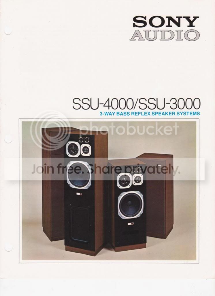Sony SSU-4000 Basket Case | Page 3 | Audiokarma Home Audio Stereo ...