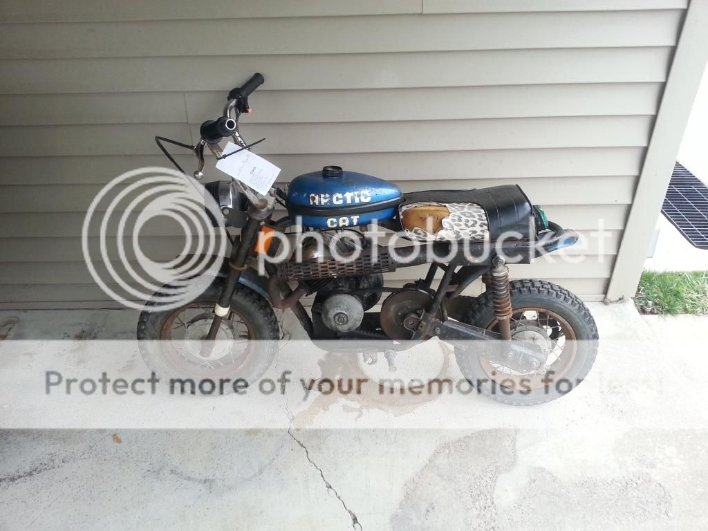 1972 Arctic Cat ramrod mini bike | Rat Rod Bikes