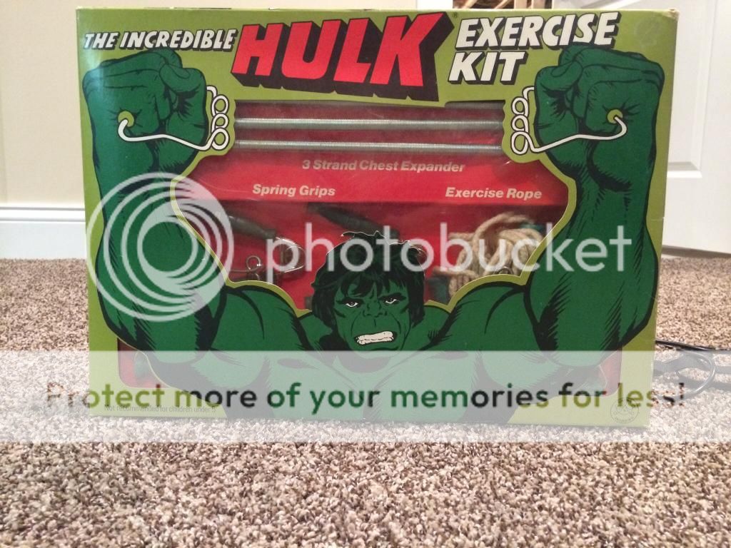 Vintage Hulk Exercise Kit | The Incredible Hulk Collector